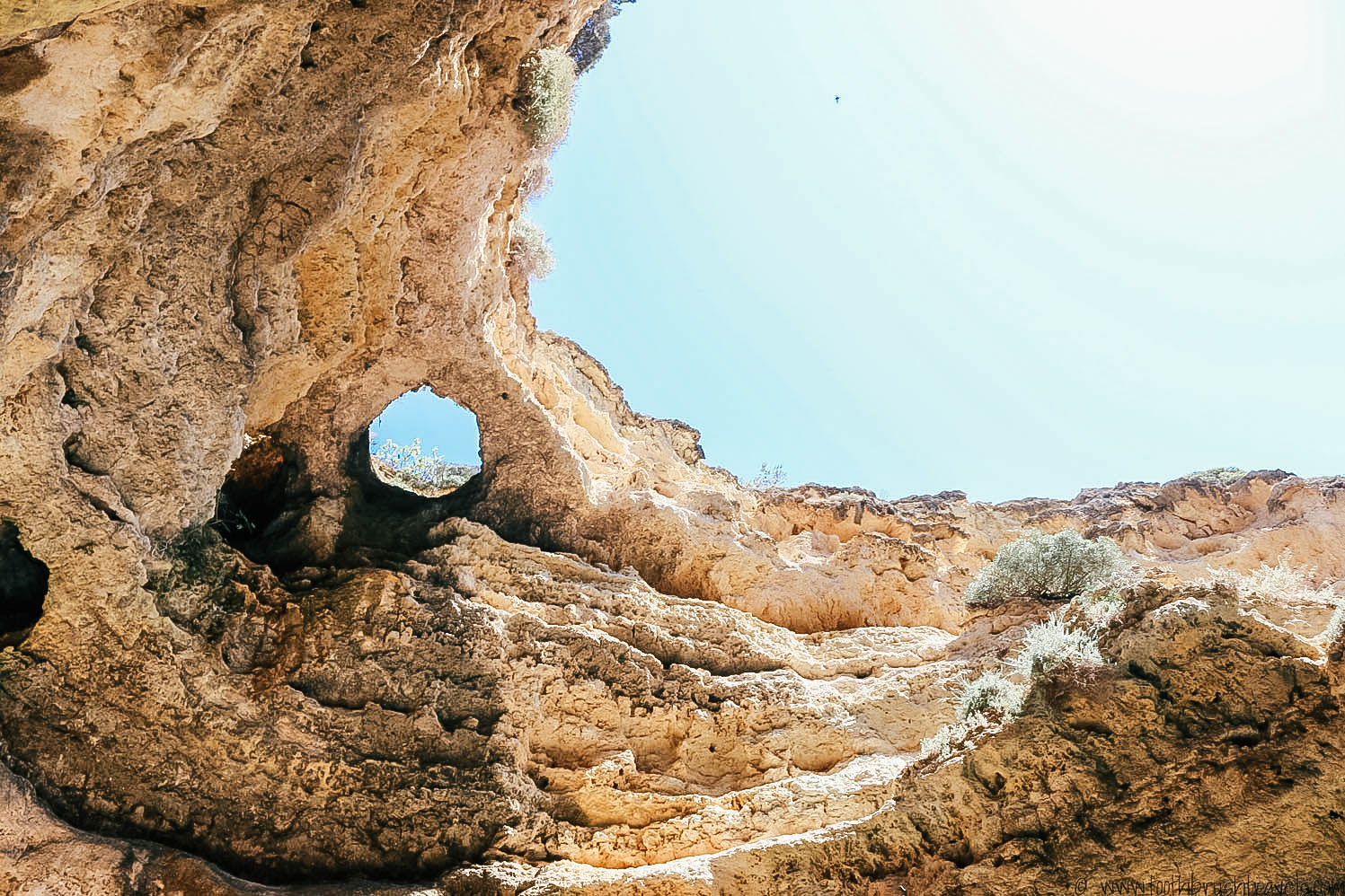Exploring Carvoeiro's Caves, Along The Coastline - Amy Morgan & Co