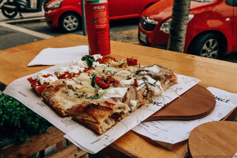 Eating At Bonci Pizzarium - Amy Morgan & Co